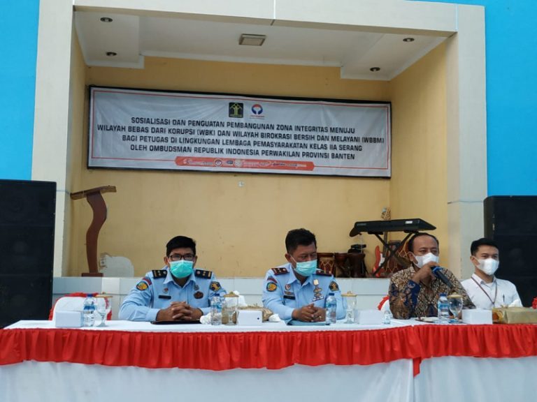 Ombudsman Banten Dukung Penguatan WBK/ WBBM di Lapas Kelas IIA Serang ... Ombudsman Banten Dukung Penguatan WBK/ WBBM di Lapas Kelas IIA Serang ...
